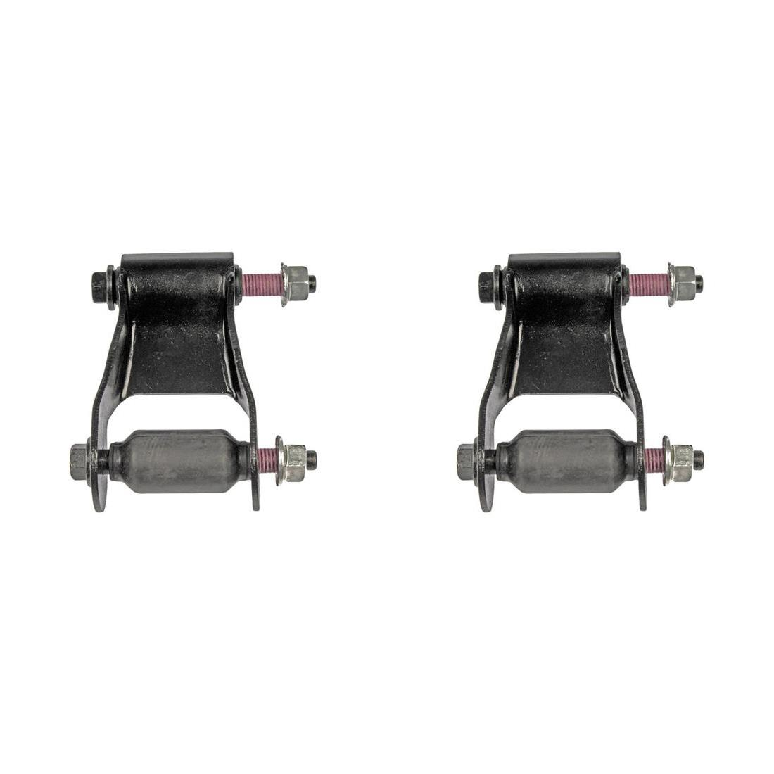 2 PCS Rear Rearward Pair Leaf Spring Shackle Dorman For 1997-1998 FORD ...