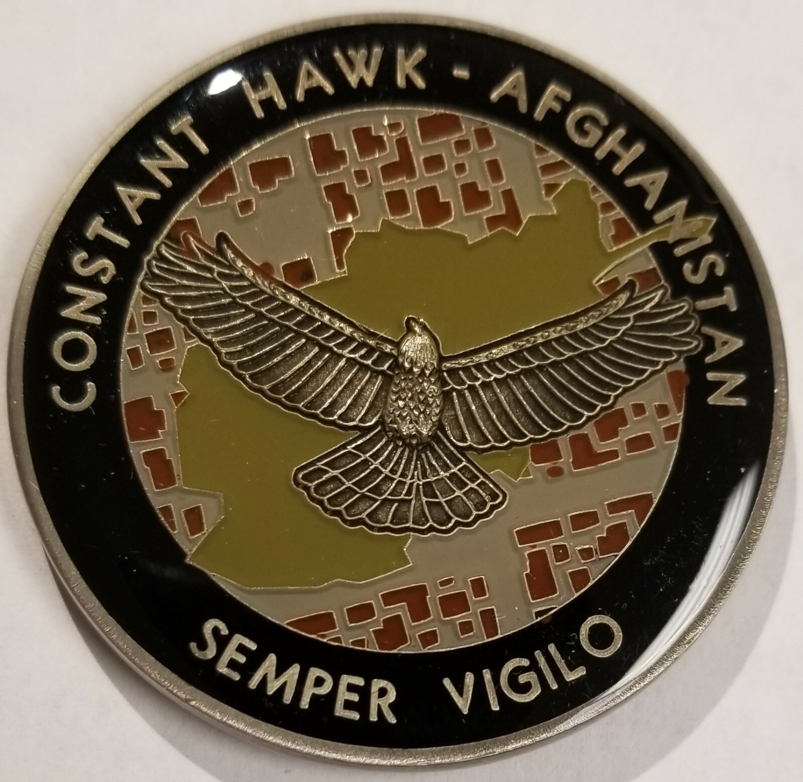 US ARMY TACOP TACTICAL OPERATIONAL LIDAR CONSTANT HAWK AFGHANISTAN Coin ...
