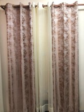 Royal Hotel Virginia Grommet Blackout Weave Embossed Window Curtain ...