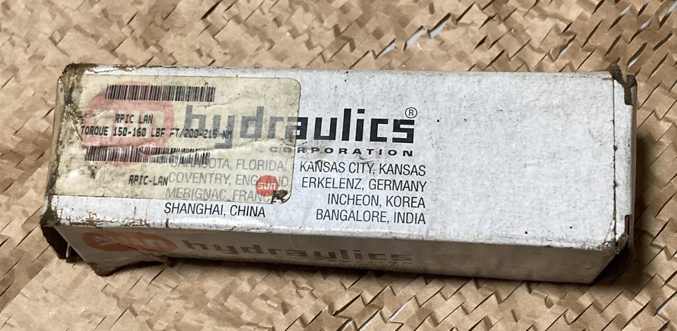 SUN HYDRAULICS RPIC-LAN RDHALAN RELIEF VALVE - NEW | eBay