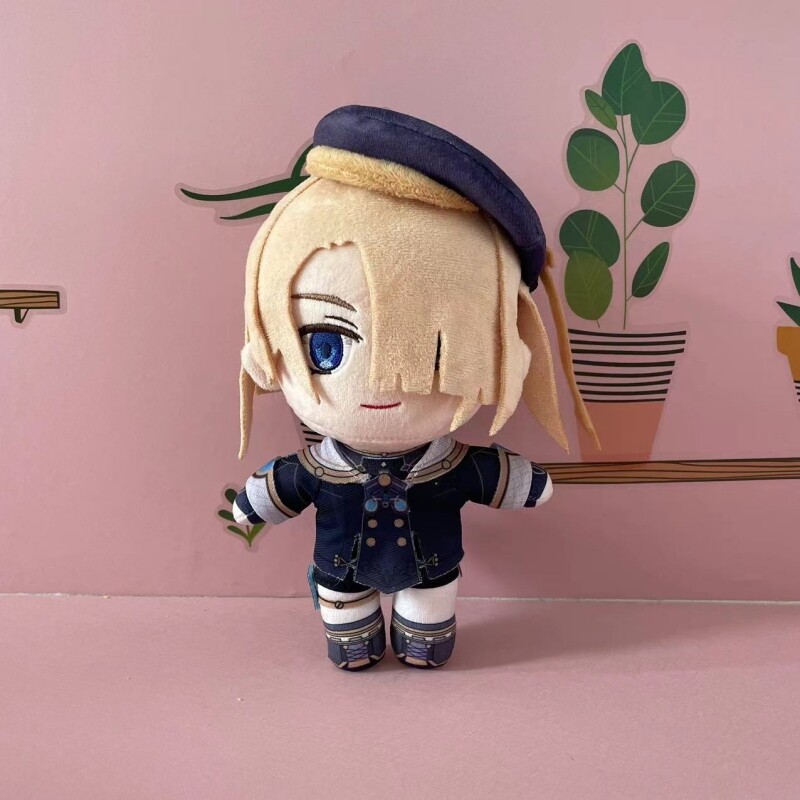 20cm Anime Genshin Impact Freminet Cute Plush Doll Toy Plushie Xmas ...