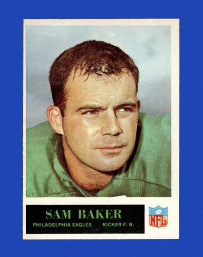 1965 Philadelphia Set-Break #128 Sam Baker EX-EXMINT *GMCARDS* | eBay