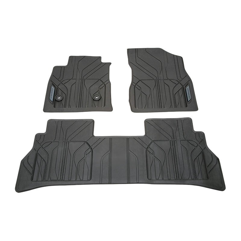 2024 Chevrolet Trax Front & Rear All Weather Floor Mats 42790737 Black ...