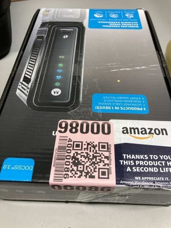 Arris Surfboard Sbg6580 Docsis3.0 Cable Modem & Dual-Band N300 Wi-Fi ...