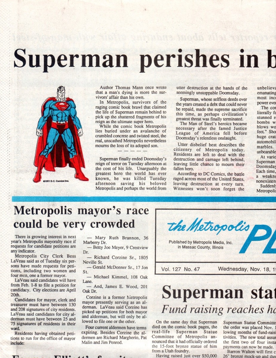 Superman Newspaper Invitation Superman Birthday Invitations | Birthday