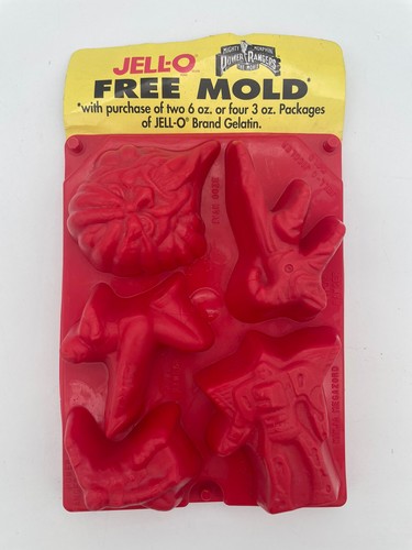 1995 JELL-O Mighty Morphin Power Rangers MMPR Jiggler Mold Megazord Set ...