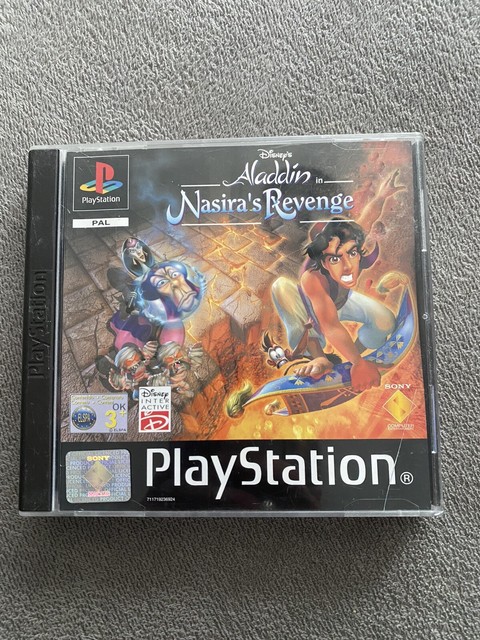 Disney's Aladdin in Nasira's Revenge Sony PlayStation 1 Ps1 3 Platform ...