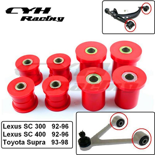 Polyurethane Lexus SC300/SC400 Front Upper/Lower C/Arm Bushing Kits 92 ...
