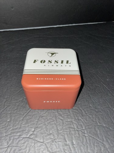 FOSSIL WATCH TIN BOX “Airways” Business Class 2021 | eBay