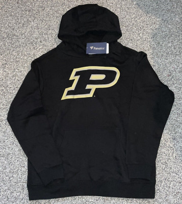 Purdue Boilermakers NCAA Extra Large (XL) Black Fanatics Hoodie. NEW ...