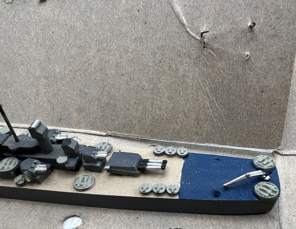 Superior Models WWII USS Bridgeport Oregon City Heavy Cruiser Navy Ship ...