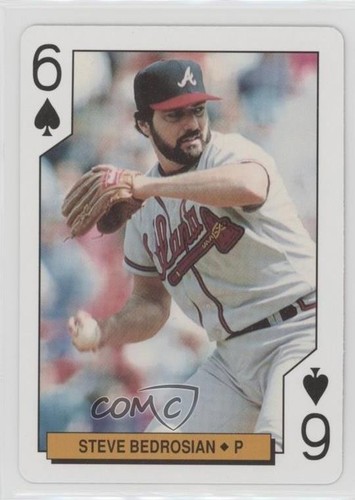 1994 US Playing Card Bicycle Atlanta Braves Box Set Steve Bedrosian #6S ...