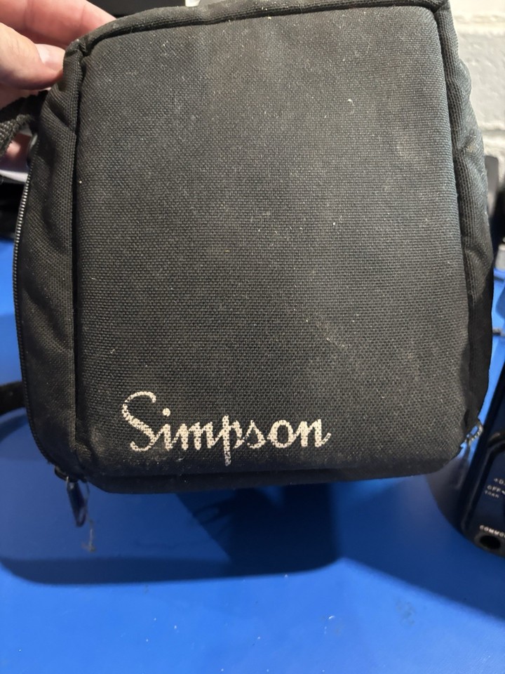 Parts or Repair: Series 7 Simpson 260 Voltmeter Analog Volt Ohm Amp ...