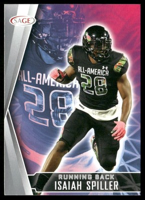 2022 SAGE HIT Silver Parallel Isaiah Spiller #21 | eBay