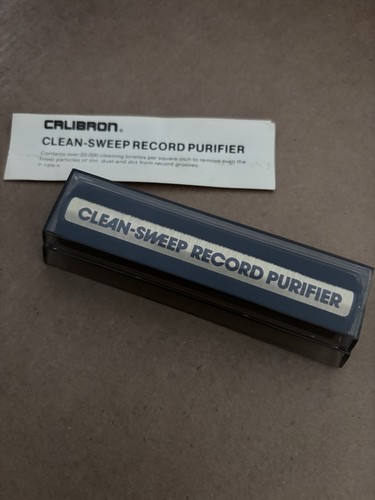 Vintage Clean Sweep Record Purifier Album Cleaner LP Cleaning | eBay