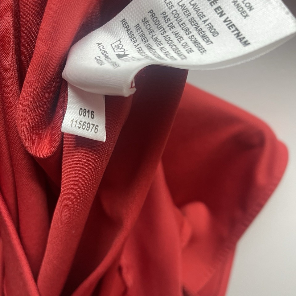 FootJoy 1/4 Zip Sleeveless Stretch Golf Performance Vest Red Men's Size ...