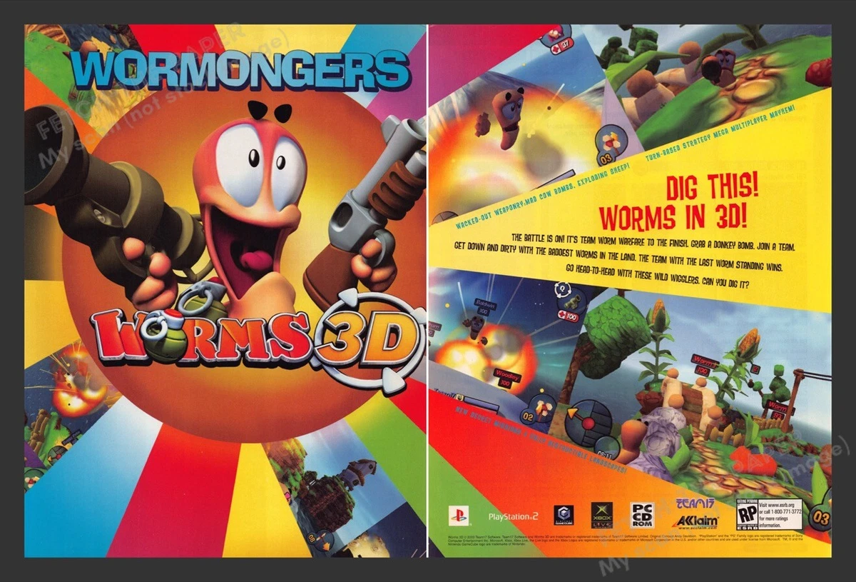Worms 3d Game
