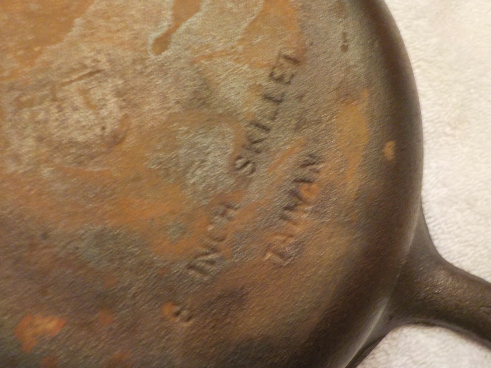 8 INCH CAST IRON SKILLET MADE IN TAIWAN | eBay