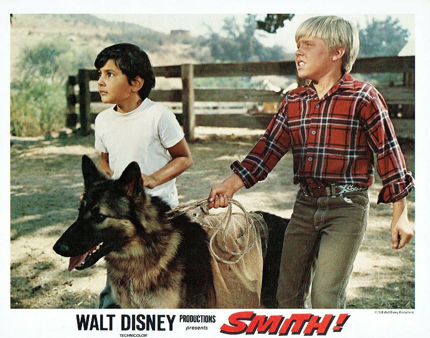 Disney, Smith (1968) Lobby Card #5, Christopher Shea, Ricky Cordell | eBay