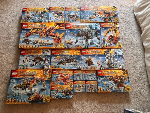 MASSIVE LEGO CHIMA LOT - 38 SETS - NEW / SEALED - RARE!! | eBay