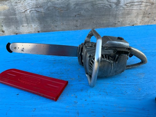 HOMELITE XL-12 Chain Saw with 15" Bar Chainsaw with Case | eBay