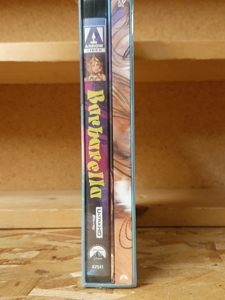 BARBARELLA 4K UHD Jane Fonda ARROW VIDEO LIMITED EDITION OOP BRAND NEW ...