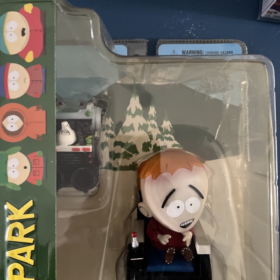 Mezco South Park Series 3 Timmy Figure Wheelchair Time Machine. Sealed ...