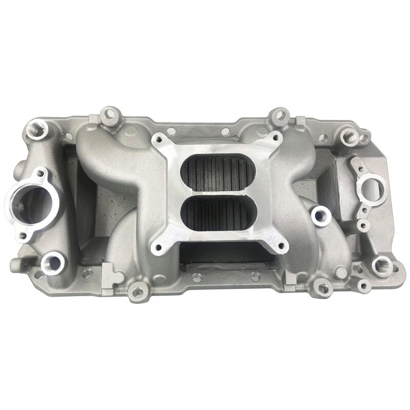 NEW BBC Aluminum Air Gap Dual Plane Intake Manifold For 396-502 BB ...