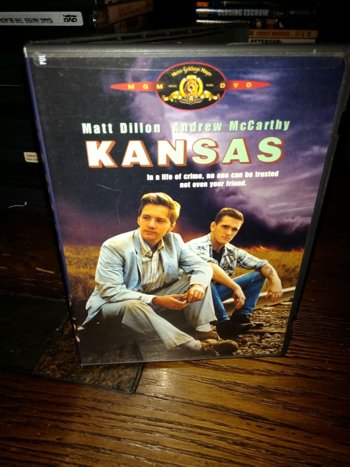 Kansas (DVD, 2001) Matt Dillon & Andrew Mccarthy RARE & OOP FAST ...