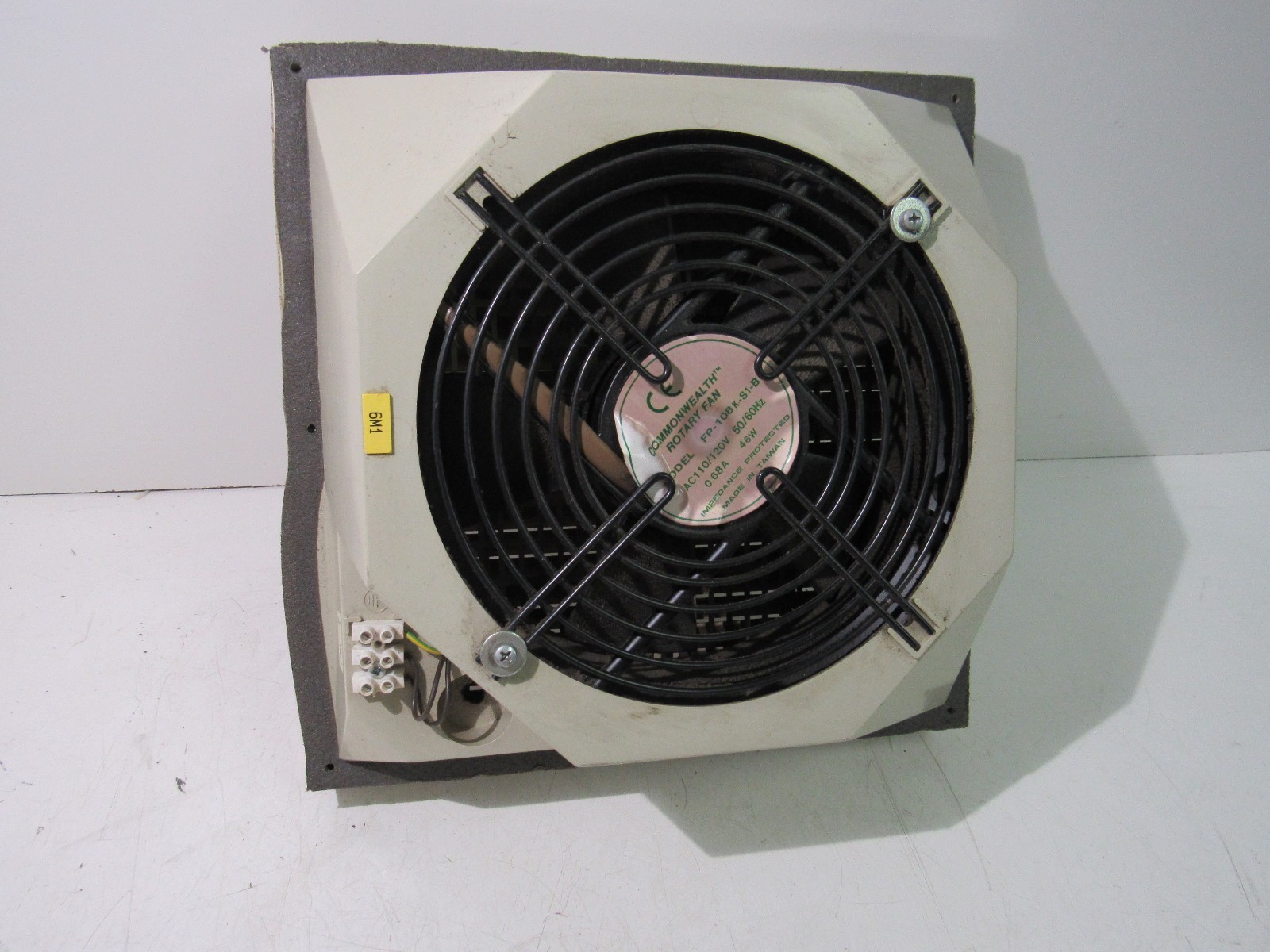 COMMONWEALTH FP-108K-S1-B ROTARY FAN 110/120VAC 46W 0.68A GOOD for sale ...