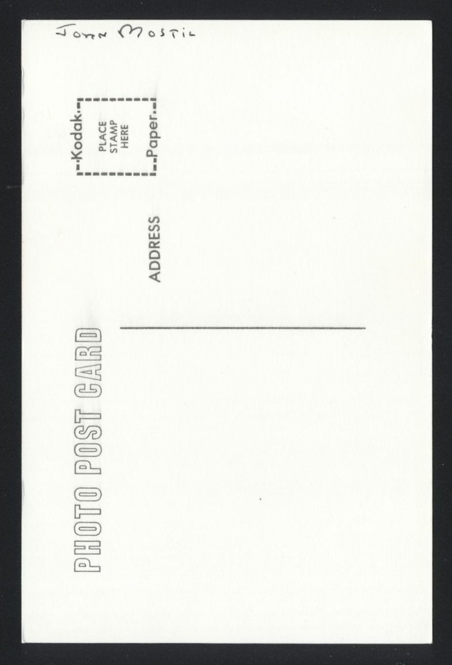 JOHNNY MOSTIL Real Photo Postcard RPPC 1943-44 Chicago White Sox George ...