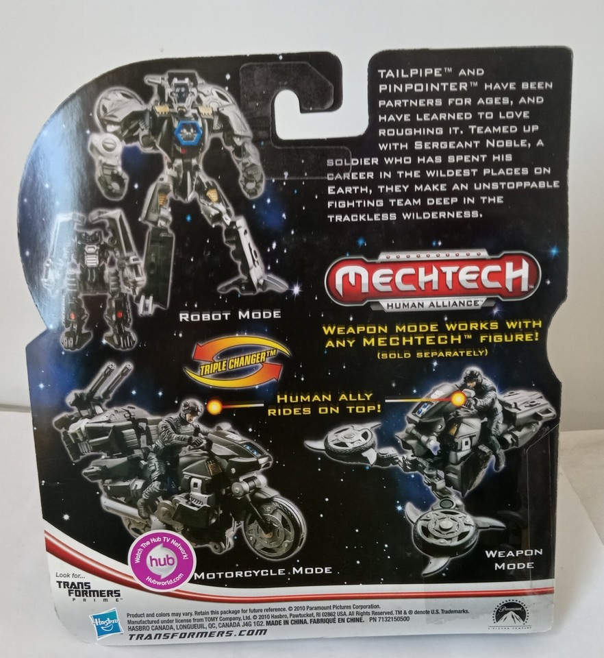 Transformers DOTM. Human Alliance Tailpipe & Pinpointer. 2010 Hasbro ...