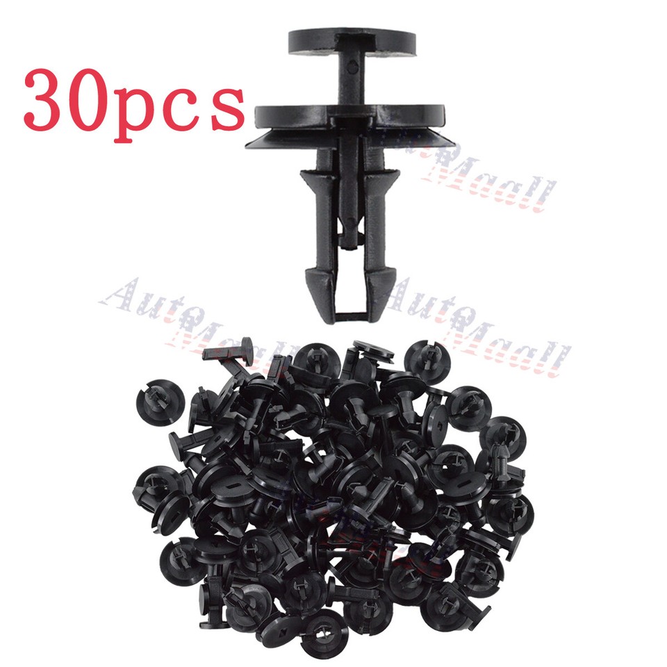 30pcs Front Bumper Clips For 9mm Hole GMC Sierra Chevy Silverado 1500 ...