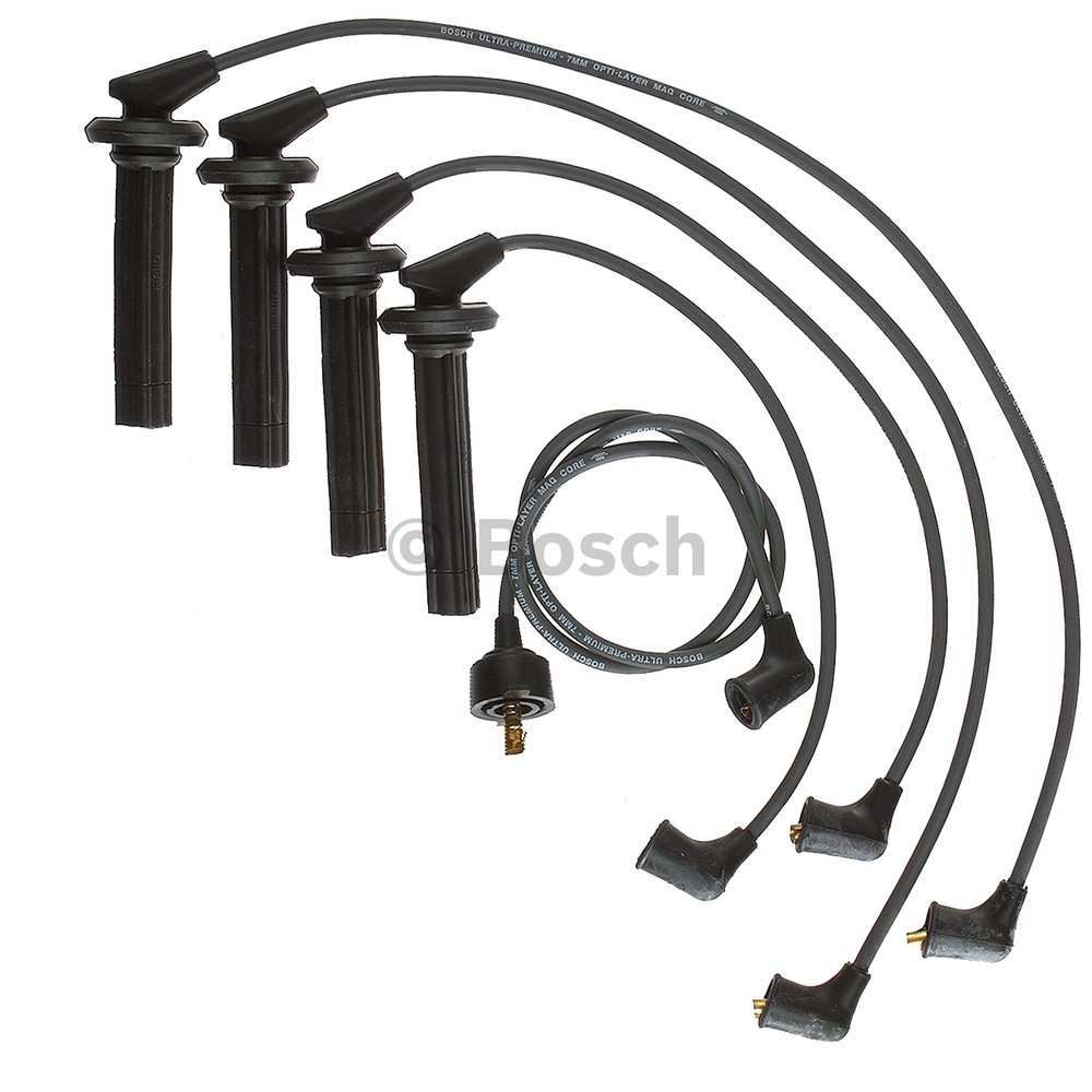 Spark Plug Wire Set Bosch 09190 fits 86-89 Acura Integra 1.6L-L4 for ...