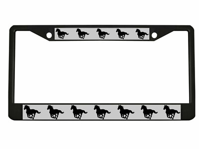 Horses Design Car License Plate Frame Auto Tag Holder | eBay