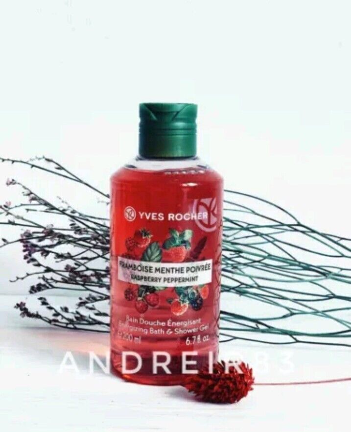 Yves Rocher Body Wash Raspberry And Peppermint 200ml | eBay