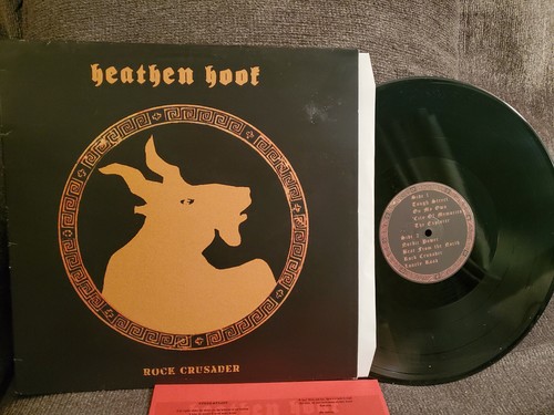 Heathen Hoof Rock Crusader LP Rare Métal | eBay