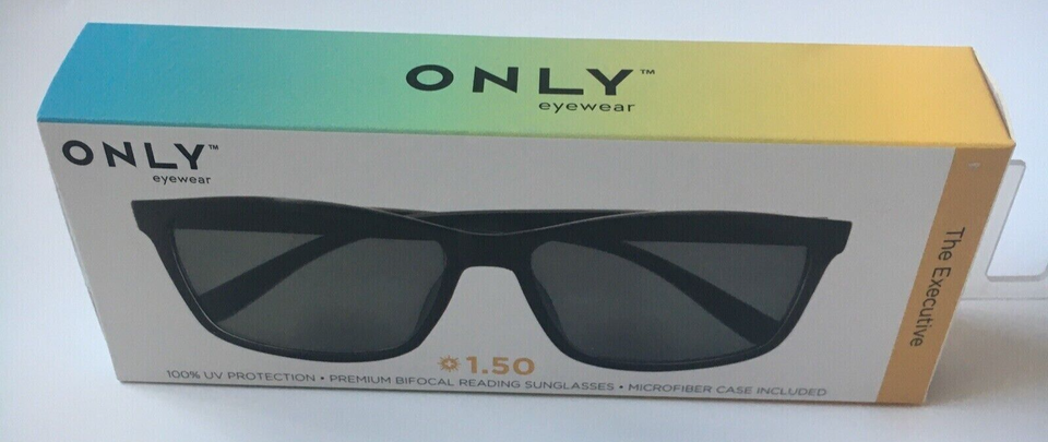 Only Eyewear The EXECUTIVE Reading Glasses Bifocal Sunglasses 100% UV ...