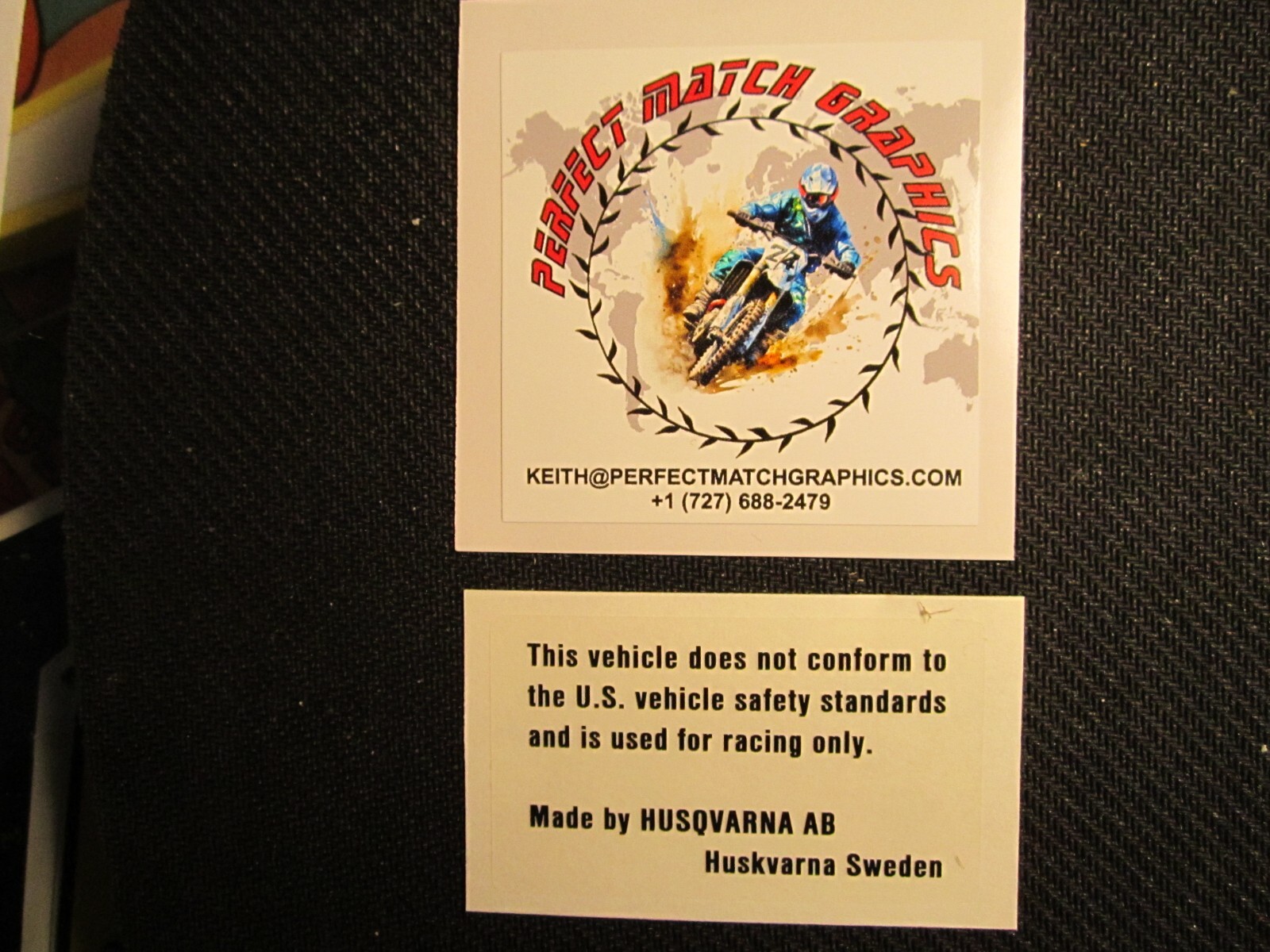 Husqvarna vintage off road disclaimer sticker | eBay