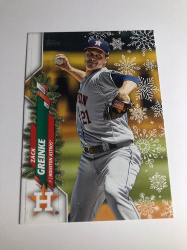 2020 Topps Holiday - Zack Greinke #HW10 Metallic for sale online | eBay