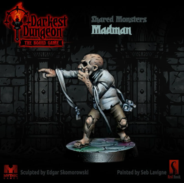 Madman Cultist DnD D&D Fantasy RPG miniatures DARKEST DUNGEON FLAT-RATE ...