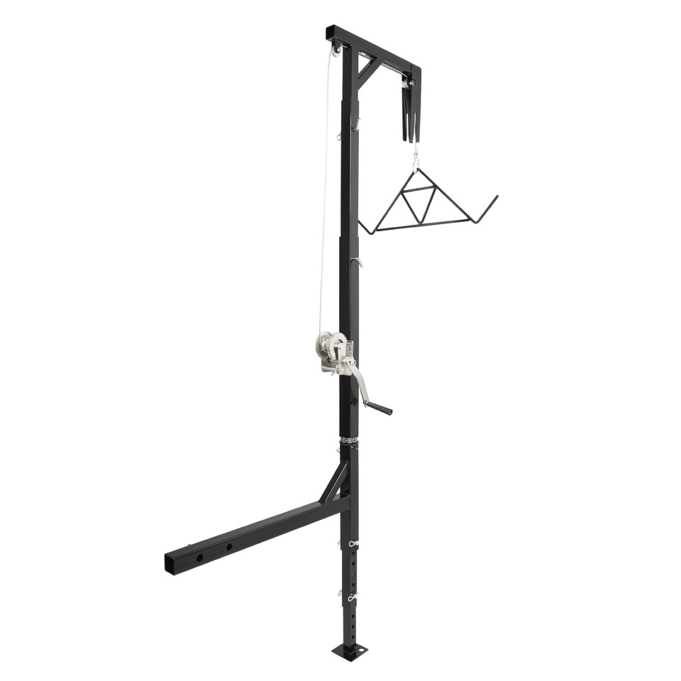 600lb Truck Hitch Game Hunting Deer Hoist w/ Winch-360 Swivel 2" Hitch ...