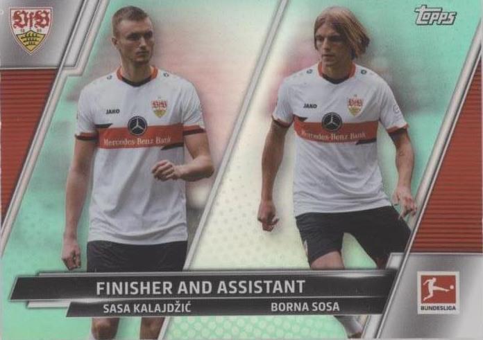 2021-22 Topps Bundesliga - Duo Cards Sasa Kalajdzic, Borna Sosa #191 ...