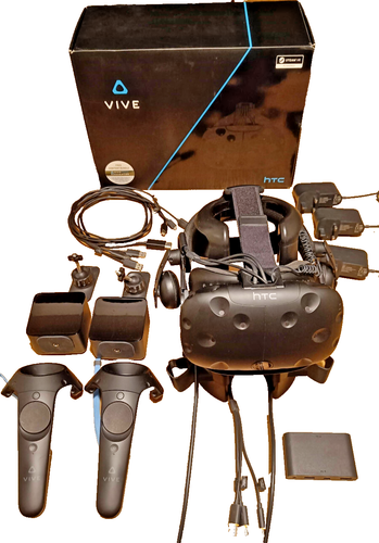 HTC Vive VR Complete Set + Deluxe Audio Strap (read description for ...