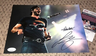 LUKE BRYAN SIGNED 8X10 PHOTO AUTOGRAPH JSA AUTH COA DRINK A BEER ...