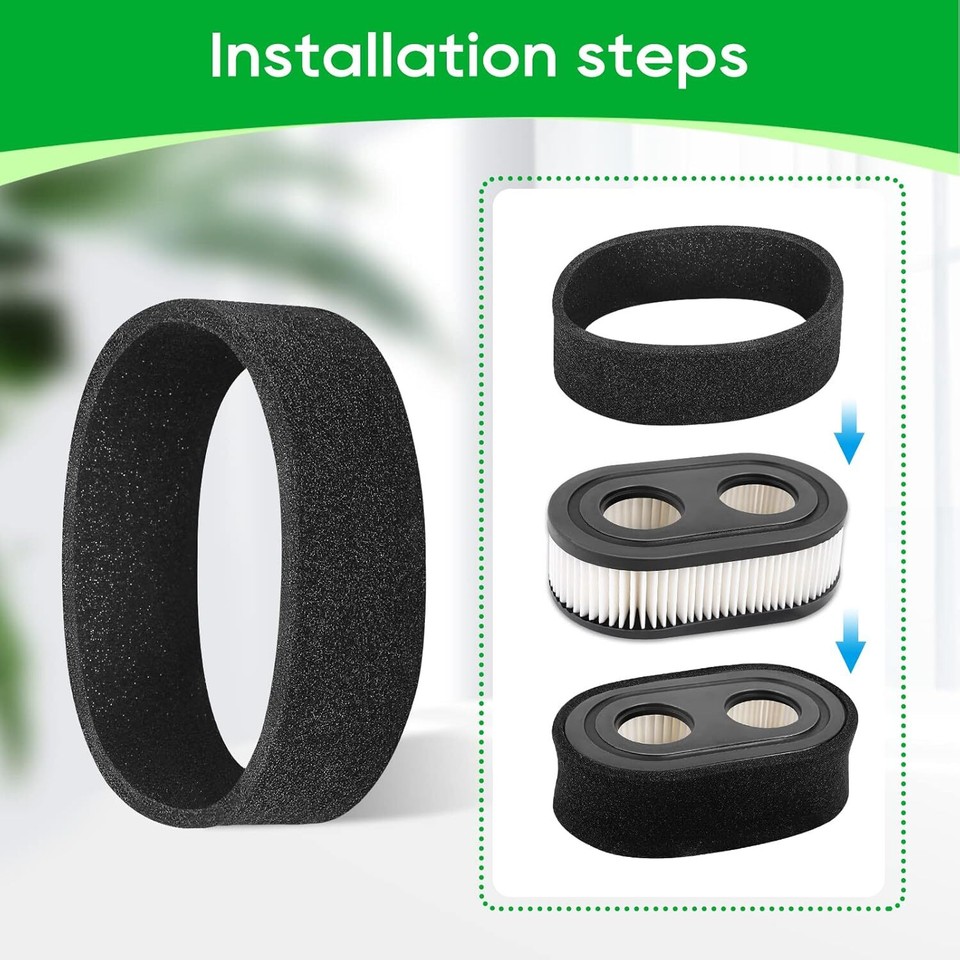 2x Air Filter Kit for Toro Recycler 22" lawnmower 20332 20333 20334 ...