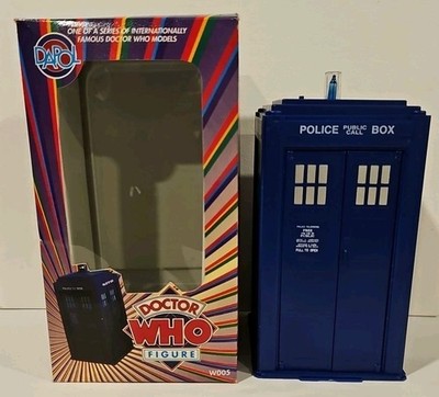 Doctor Who Dapol Tardis 7 Inch Rainbow Box Great Condition Tested Works ...