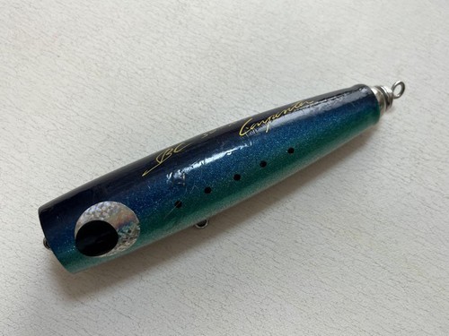 Bc Popper 50 Carpenter BF Fishing Lure Gray Used | eBay