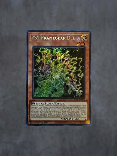 PSY-Framegear Delta (Secret Rare) RA05-EN007 Rarity Collection 5 Yu-Gi ...