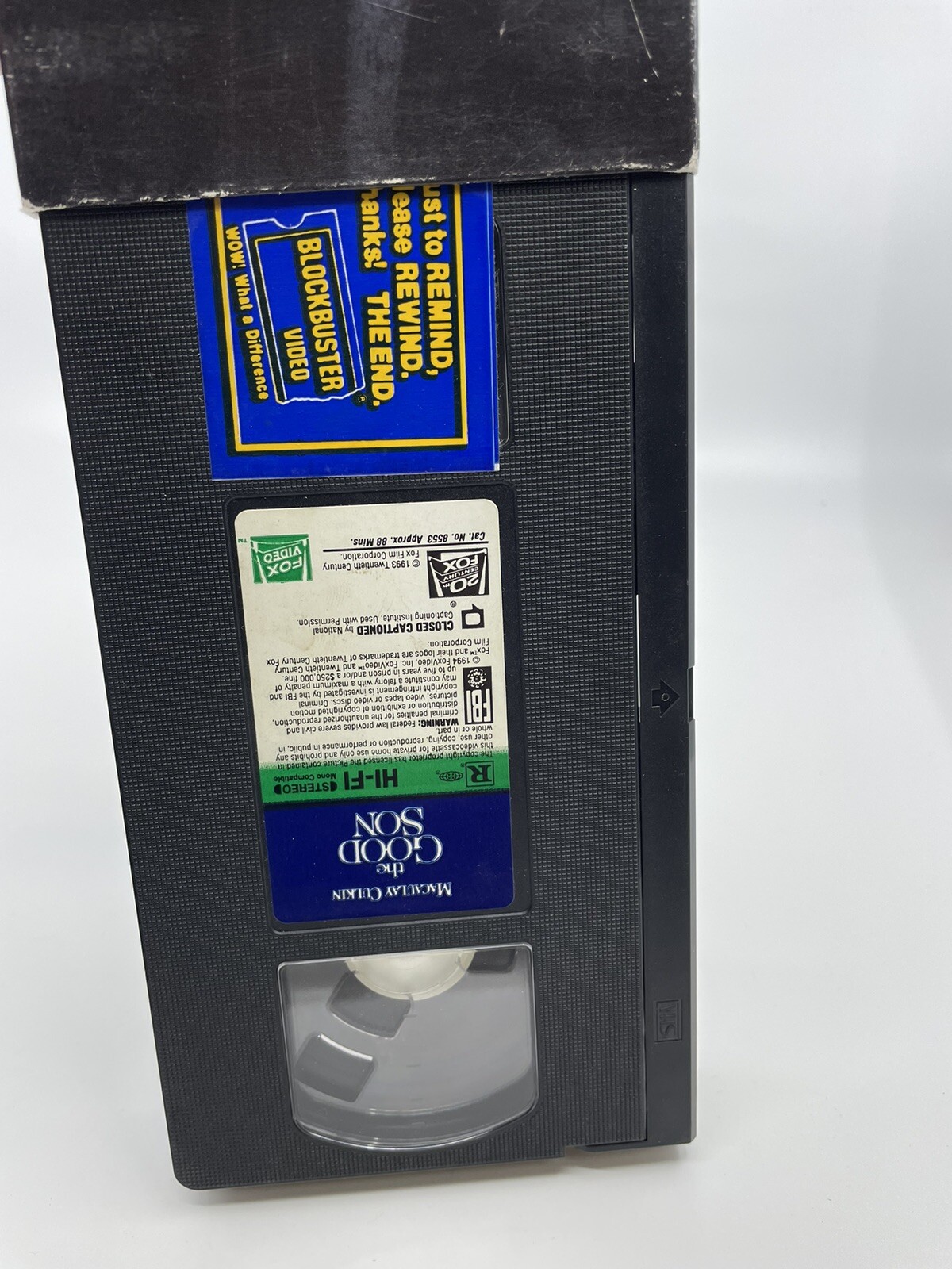 The Good Son VHS 1996 Macaulay Culkin Elijah Wood 20th Century Fox ...